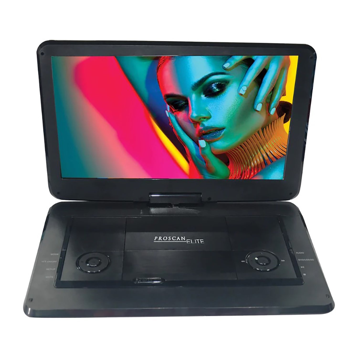 Proscan - Lecteur DVD Portable, Écran TFT LED Pivotant de 15.6", Noir ...